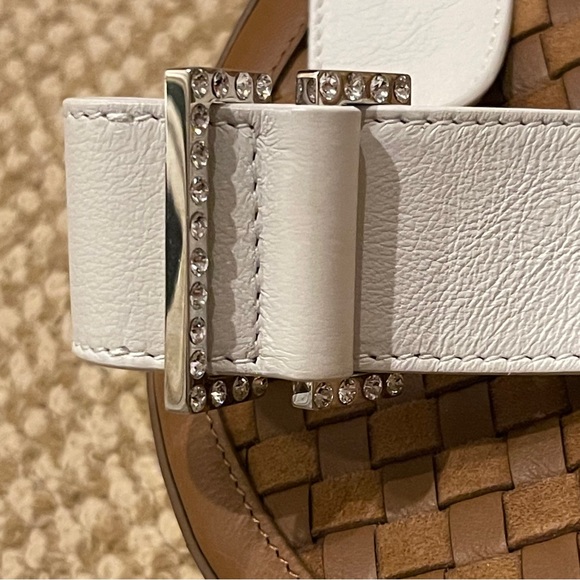 Marina Raphael | Bags | Marina Raphael Rene Woven Leather Bag In Brown ...
